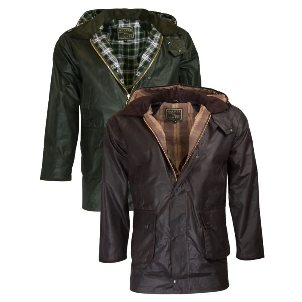 Men's Wax Jackets - Walker & Hawkes