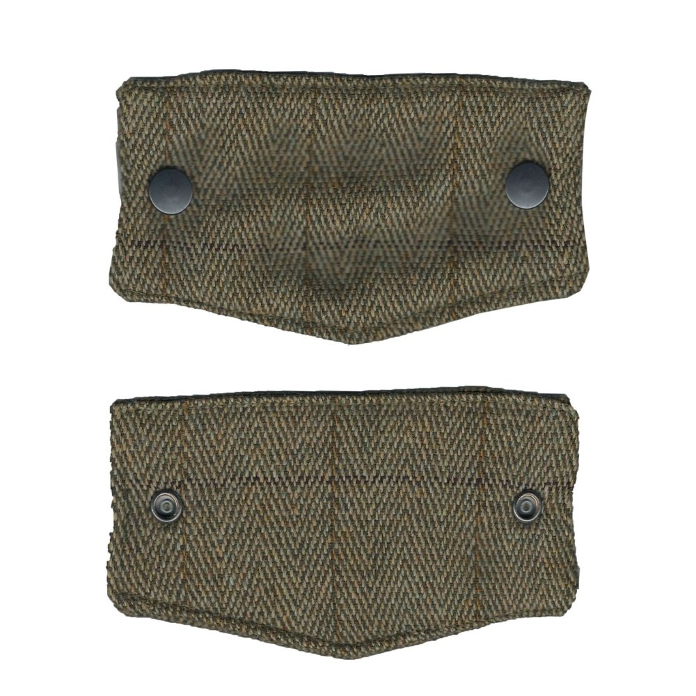 Derby Tweed Shooting Jacket Wind Flap | Walker and Hawkes